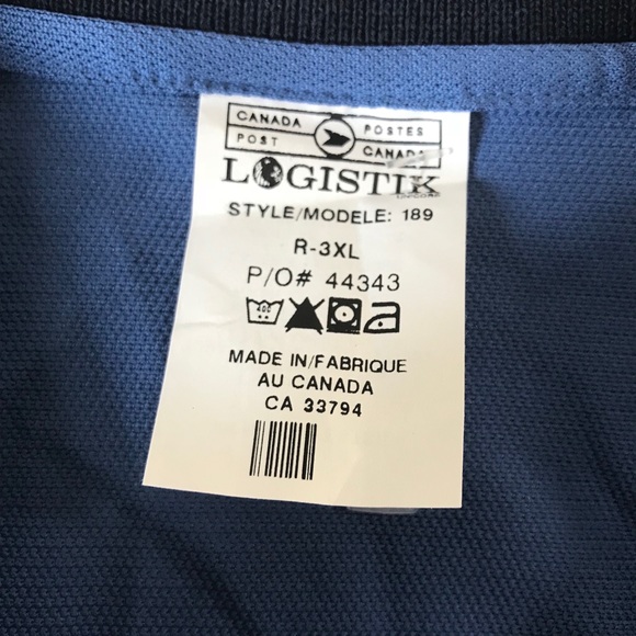 Shirts | Canada Post Logistik Employee Uniform Polo Shirt | Poshmark